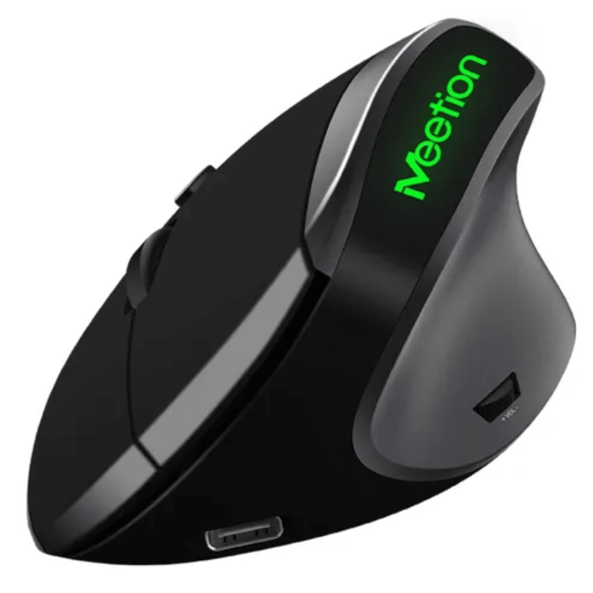 Mouse Inalámbrico Meetion R390 Vertical Recargable 10263 | MundoTecno