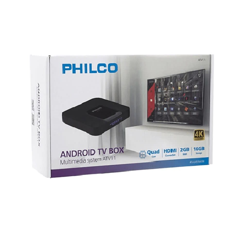 TV BOX Philco Ultra HD ATV11 | MundoTecno