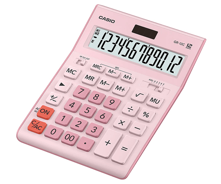Calculadora Casio GR-12C Escritorio 12 Dígitos | MundoTecno