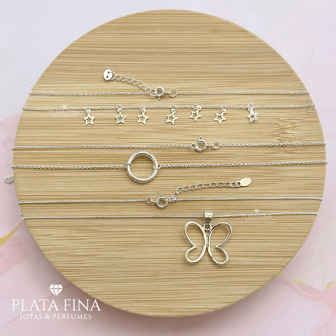 Set de Collares Alegría | Plata Fina