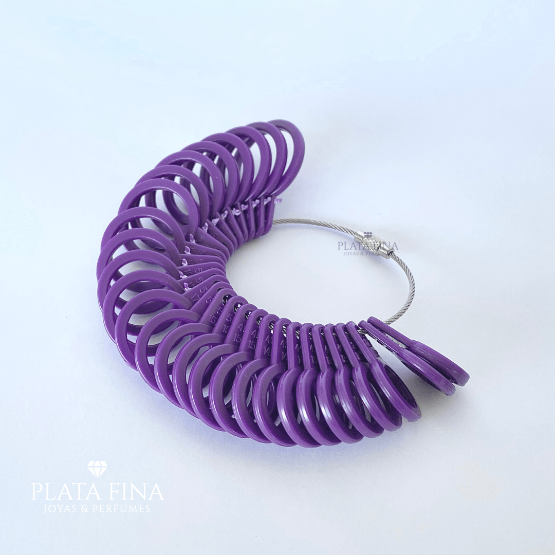 Medidor de Anillos en Argollas | Plata Fina
