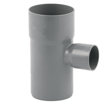 TEE PVC GRIS 110 MM X 75 MM | LA CASA DE LA CALDERA