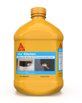 SIKA BITUMEN X 4L | ACABADOS BRYG´S