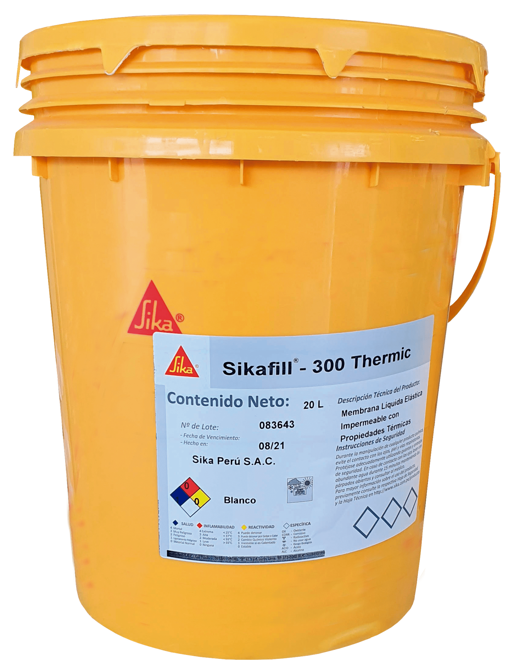 SIKAFILL-300 THERMIC PE BLANCO X 20L | ACABADOS BRYG´S
