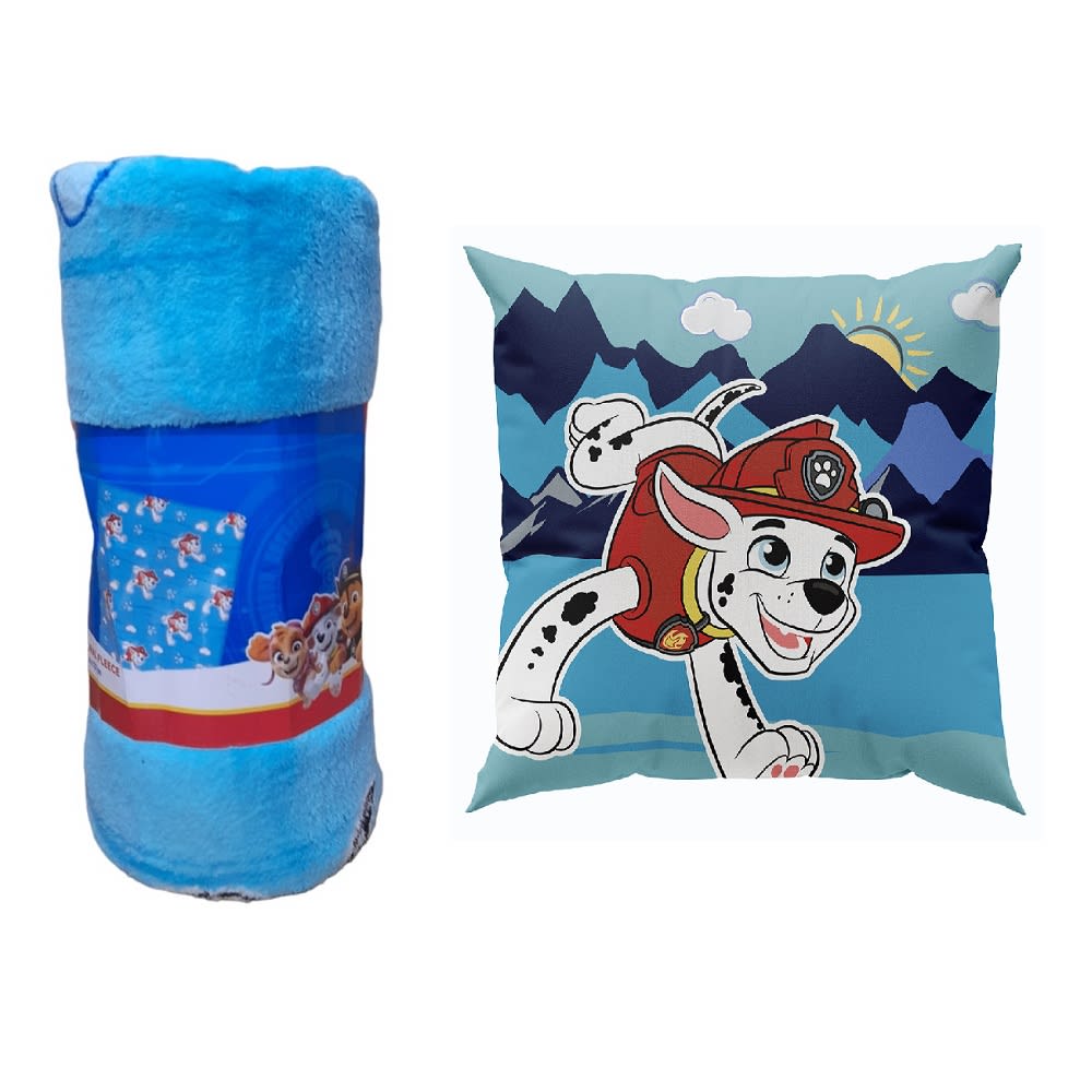 PACK MANTA CORAL 127x152 + COJIN 40x40 PWP MOUNTAINS | Asia-Latam