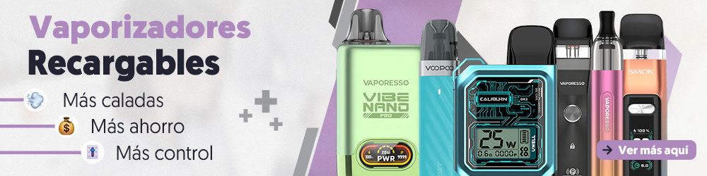 Vaper Recargable | Vaper World |Tienda de Vaporizadores y Cigarrillos ...