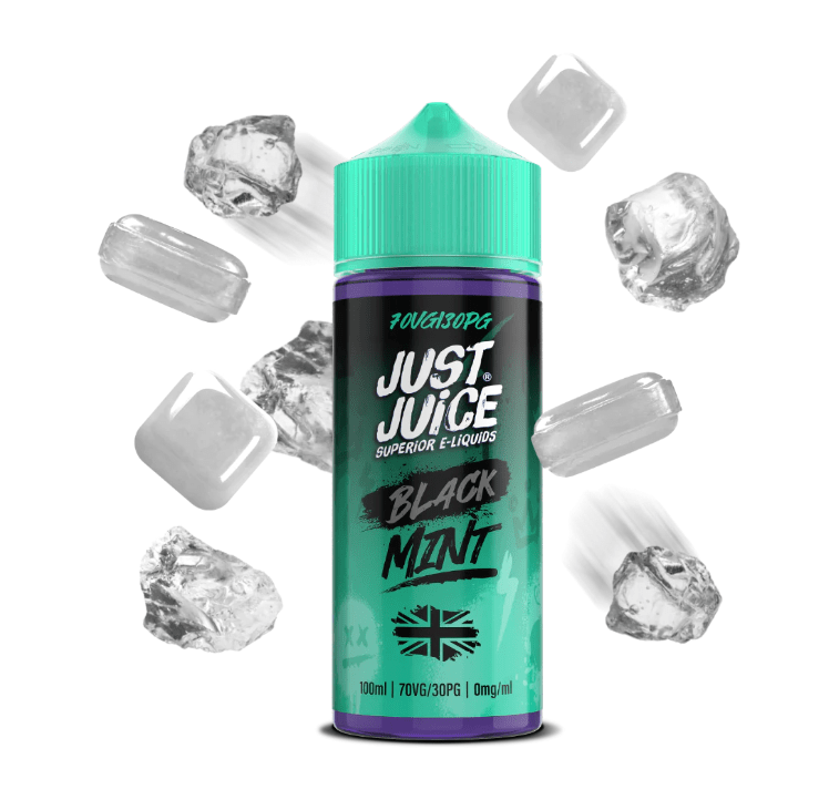 Just Juice Black Mint 120ml - Menta Extra Fuerte | Vaper World | Tienda de Vapes, Pods ...