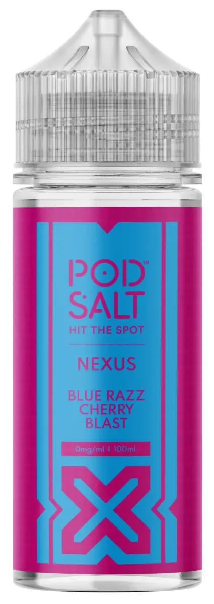 Pod Salt Nexus Blue Razz Cherry Blast 120ml - Frambueza azul y Cereza ...