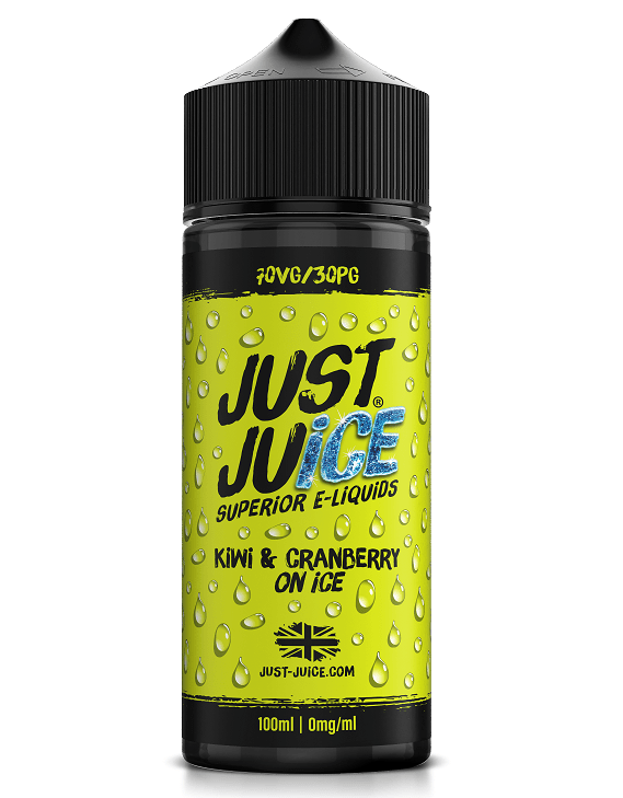 Just Juice Kiwi Cranberry Ice 120ml - Jugo de Kiwi | Vaper World ...