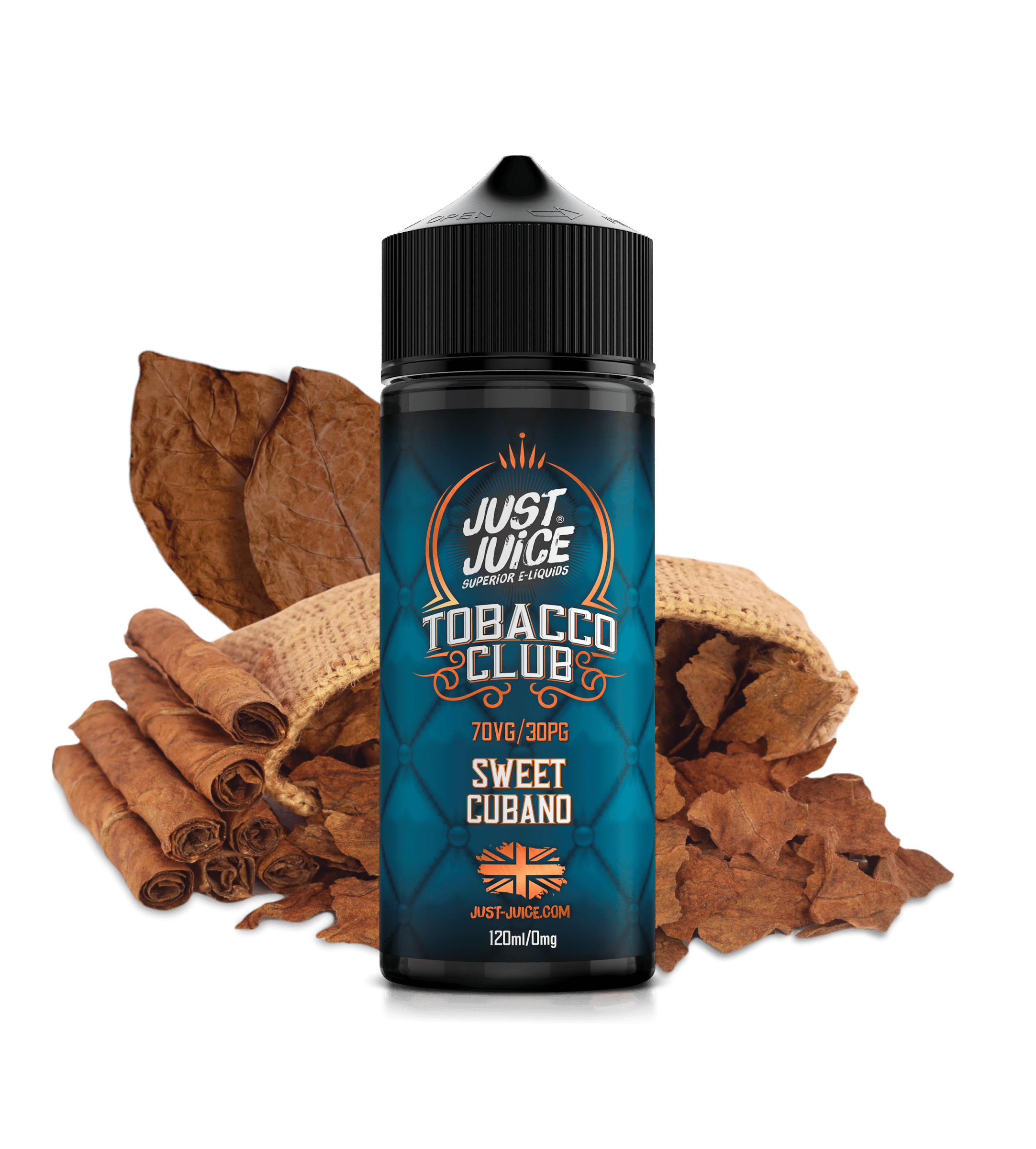 Just Juice Tobacco Club Sweet Cubano 120ml - Tabaco Cubano Suave ...