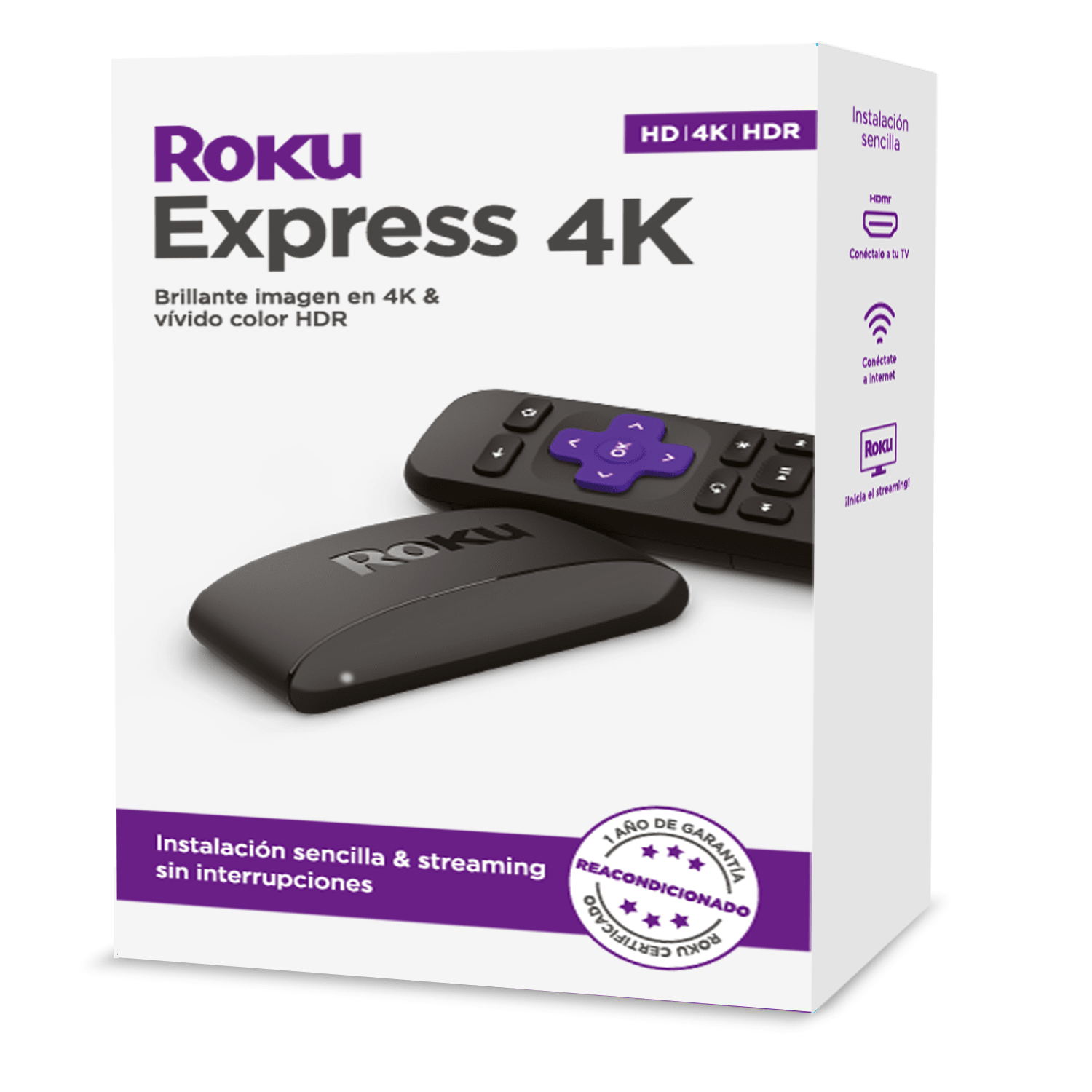 Roku Express 4K Reacondicionado | Ferbus