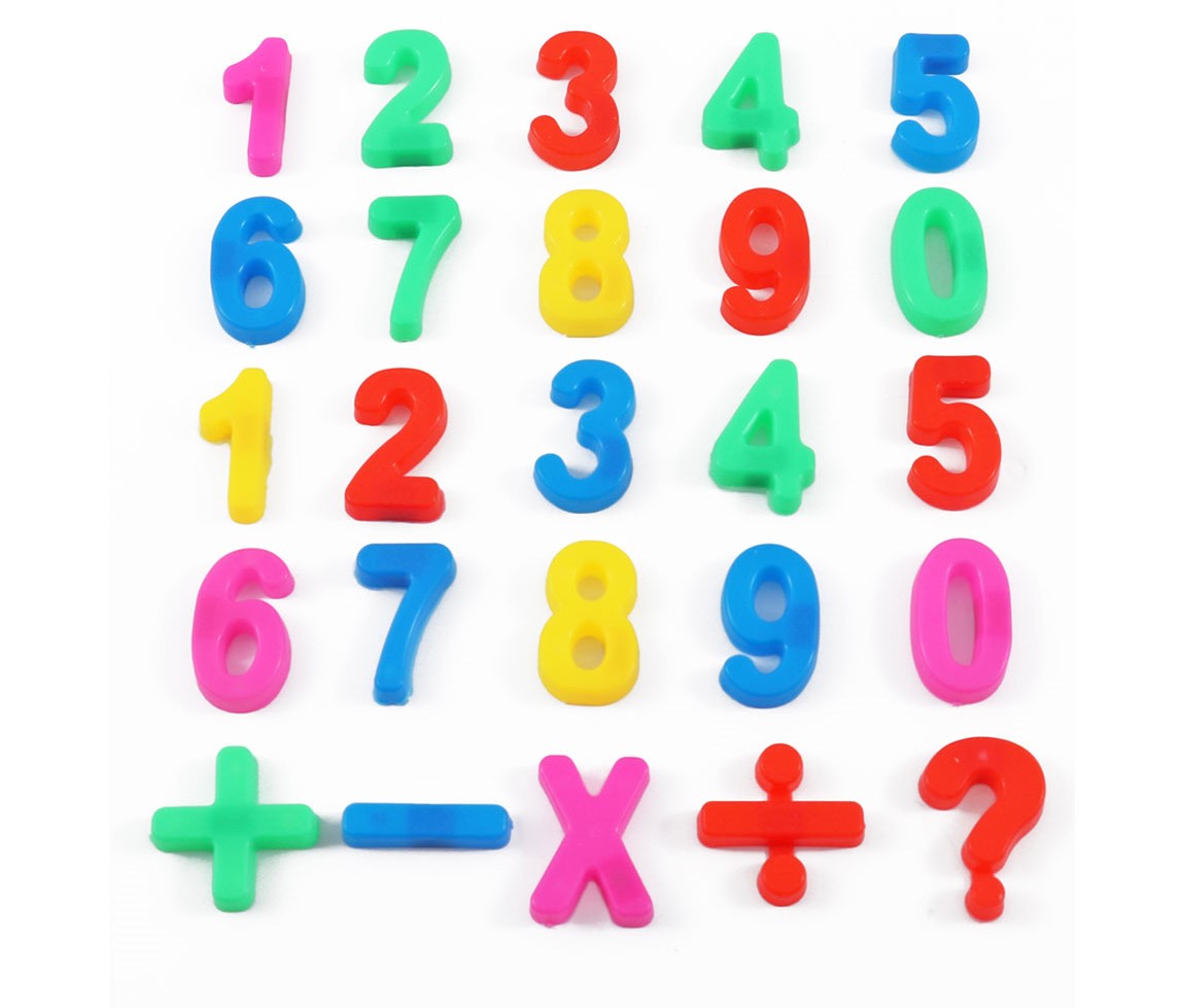 Números Magnéticos de Colores Foska GY4001-2 | Librerías Big Pen