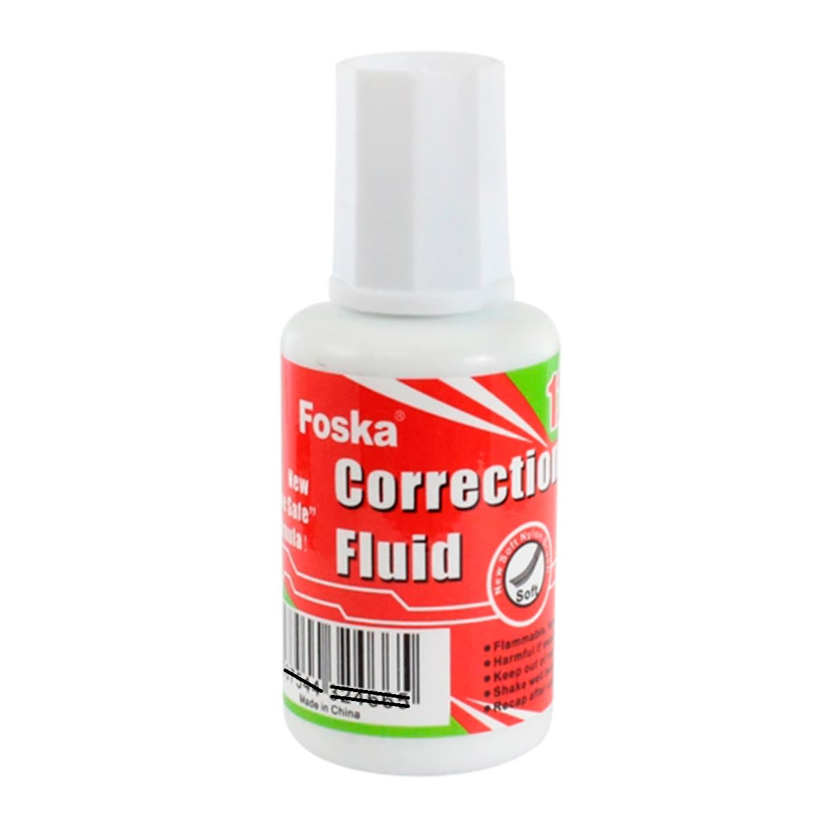 Corrector liquido tipex escolar 20ml Foska | Librerías Big Pen