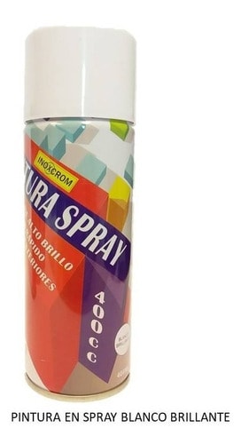 PINTURA EN SPRAY BLANCO BRILLANTE | Central Gasfiter