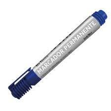 Marcador permanente azul | Red Insumos