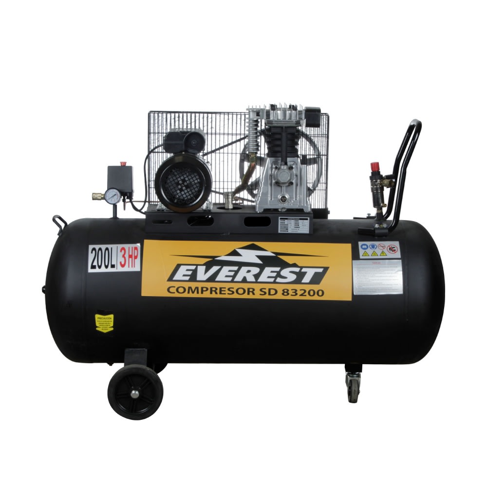 Compresor 200 litros 3hp | ferreteriaautomotriz.cl