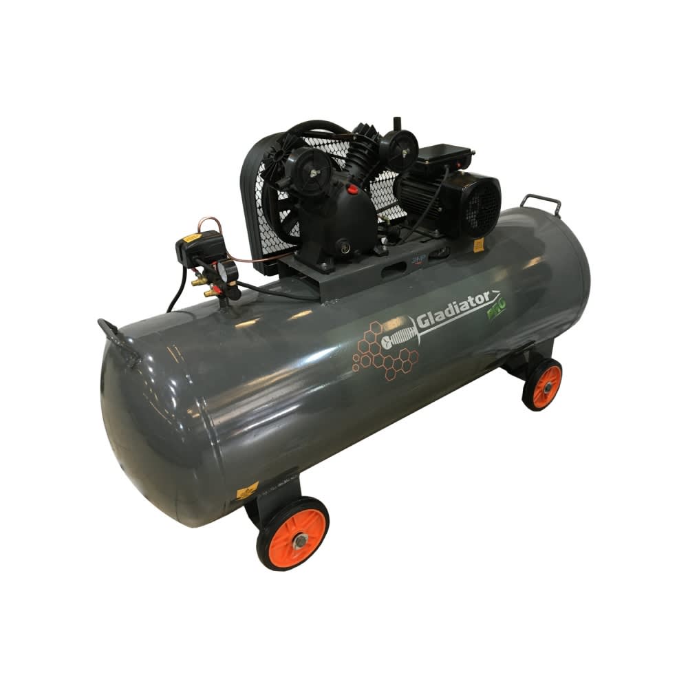 Compresor 200 litros 3hp 220v GLADIATOR | ferreteriaautomotriz.cl