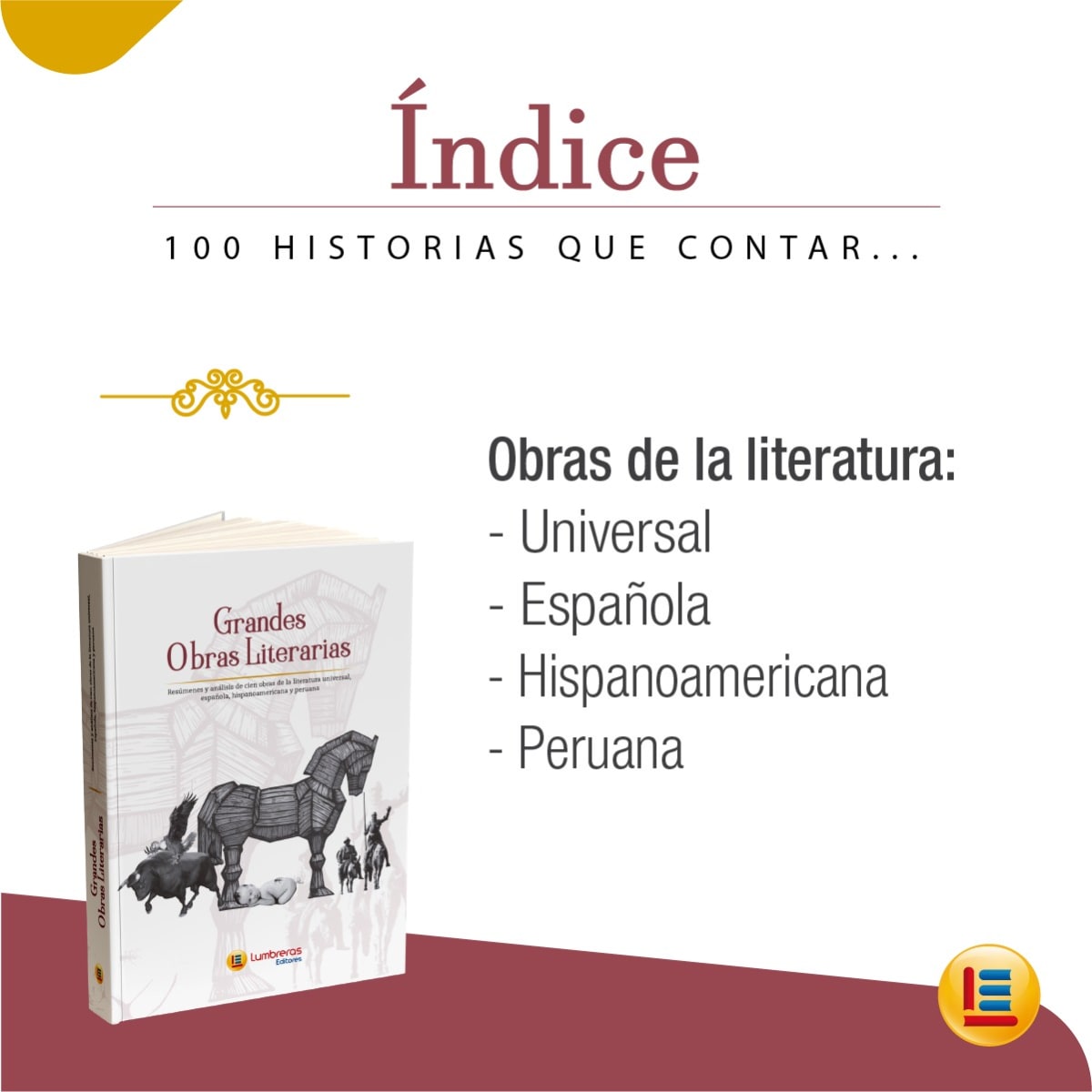 Grandes obras literarias | Lumbreras Editores