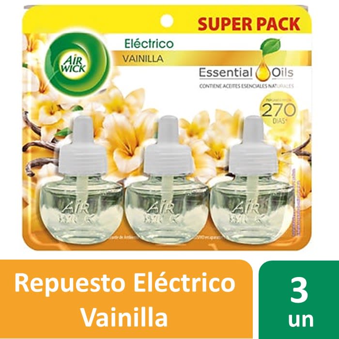 AIR WICK AMBIENTAL 20 ML 3 UN VAINILLA | Comercial Everest SPA