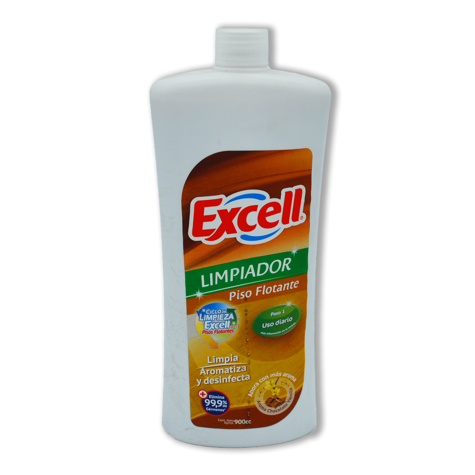 EXCELL LIMPIADOR PISO FLOTANTE CHOCOLATE 900 CC | Comercial Everest SPA