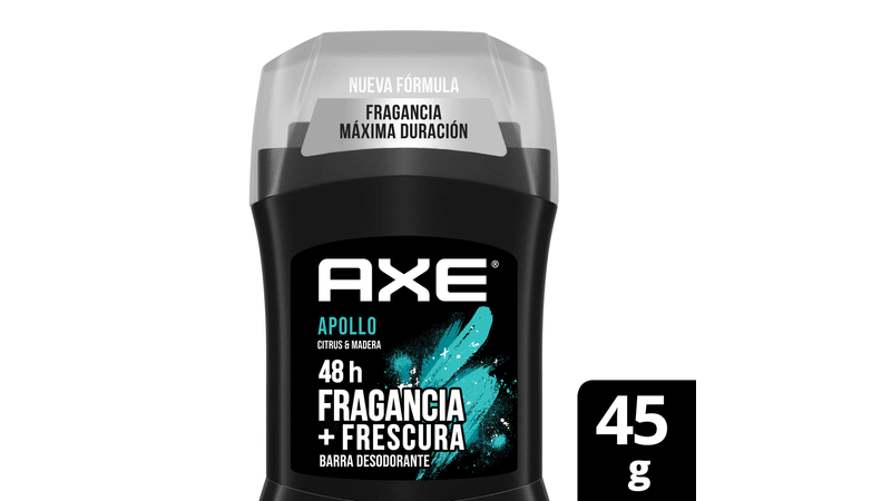 AXE DESODORANTE BARRA 45 GR APOLLO | Comercial Everest SPA