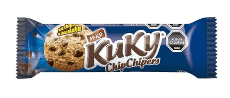 MCKAY GALLETAS KUKY CHIP CHIPERS CHOCOLATE 190 GR | Comercial Everest SPA