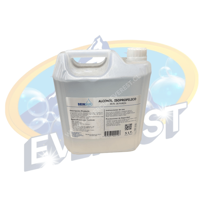 DEIN SUR ALCOHOL ISOPROPILICO 5 LTS | Comercial Everest SPA