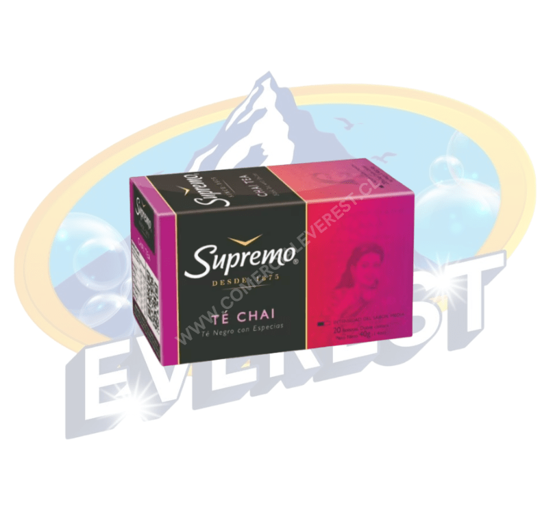 SUPREMO TE CHAI 20 UND | Comercial Everest SPA