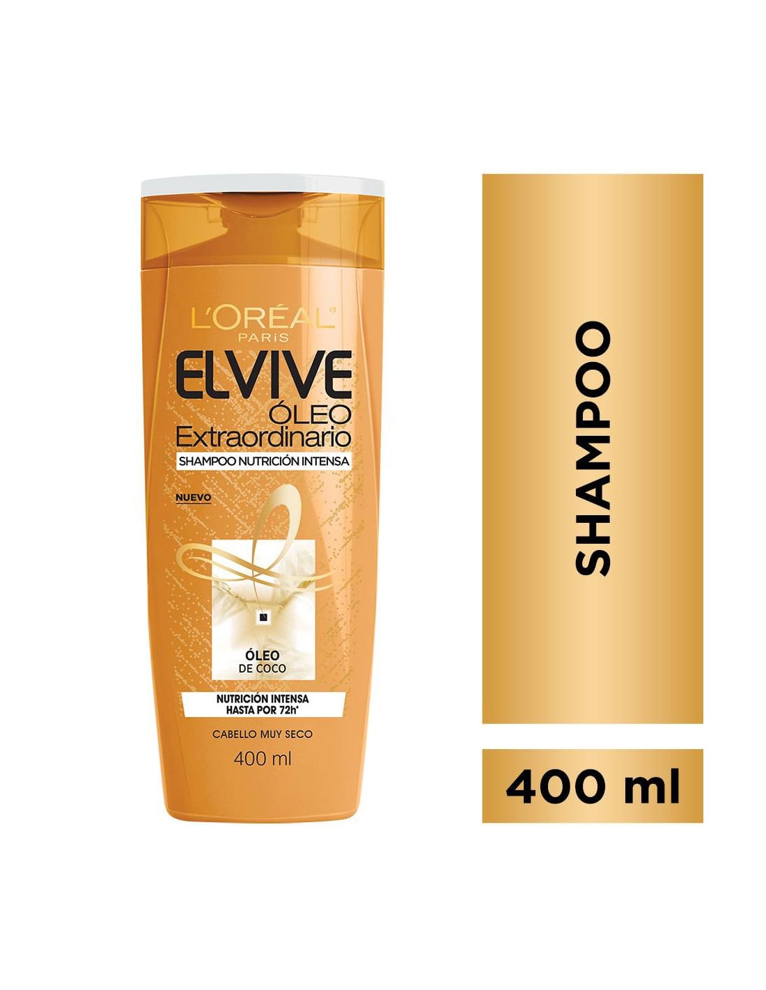 ELVIVE SHAMPOO ÓLEO COCO 400 ML | Comercial Everest SPA