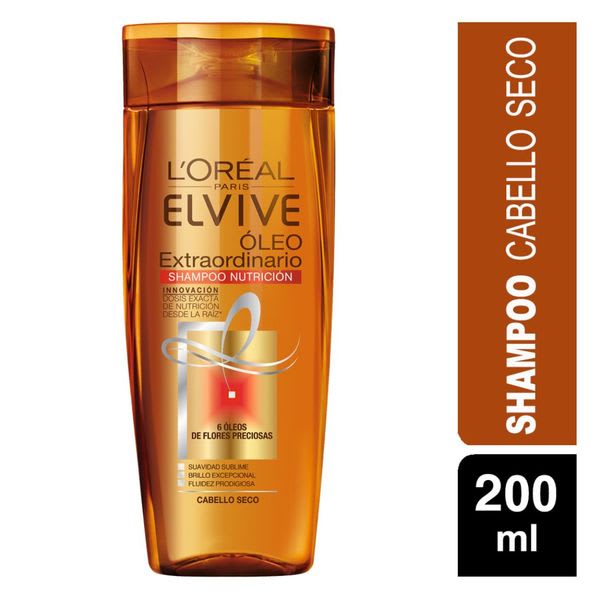 ELVIVE SHAMPOO NUTRICIÓN 200 ML | Comercial Everest SPA