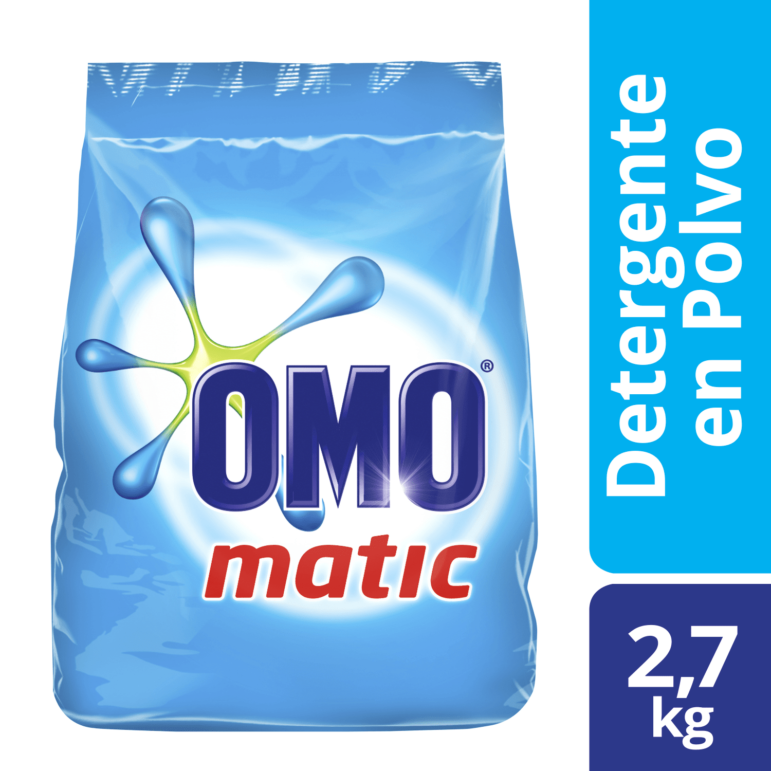 OMO DETERGENTE POLVO MATIC 2,7 KG | Comercial Everest SPA