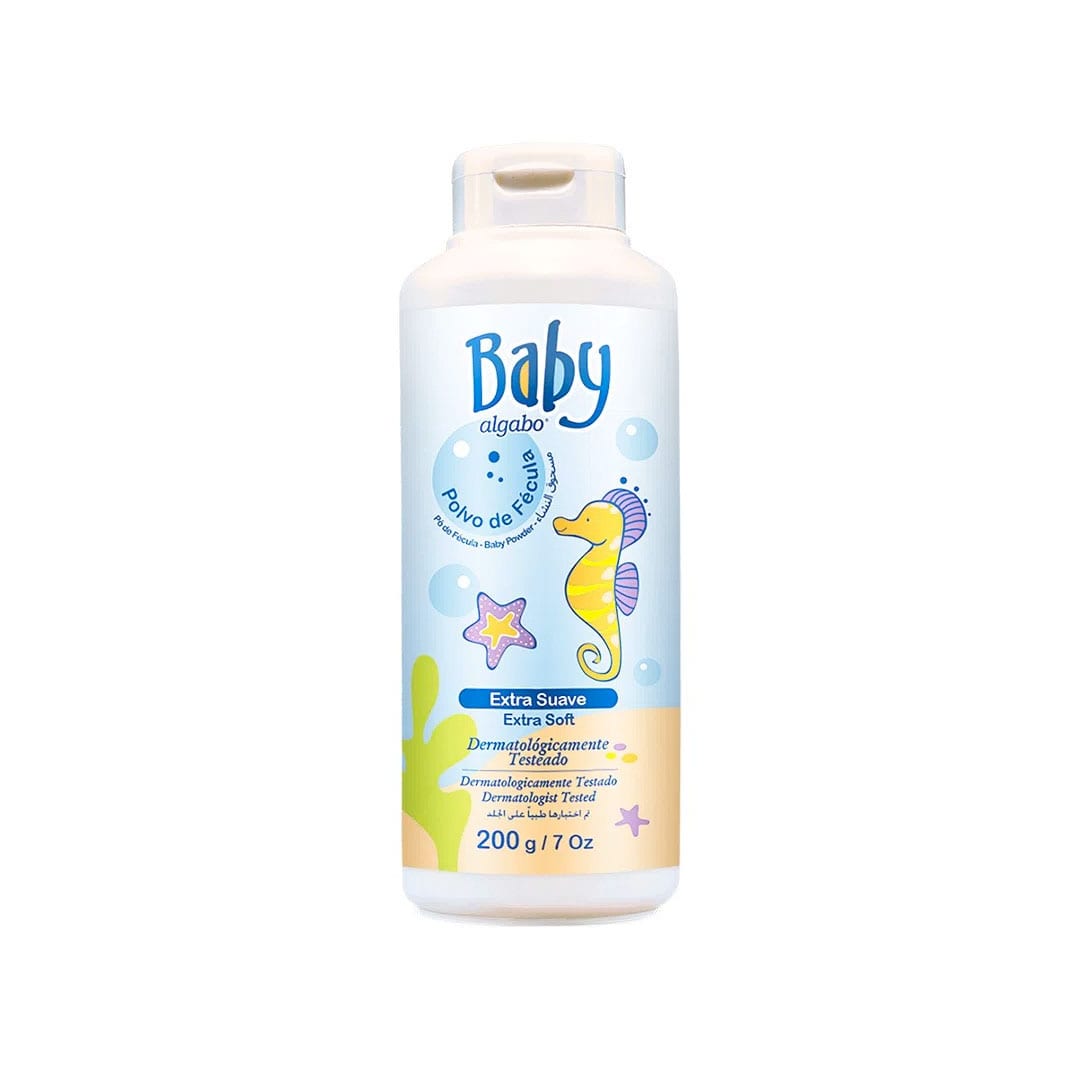 ALGABO TALCO BABY EXTRA SUAVE 200 GR | Comercial Everest SPA