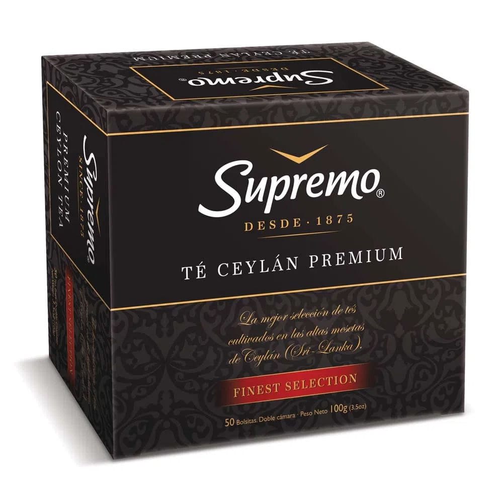SUPREMO TE CEYLAN 50 UNID | Comercial Everest SPA