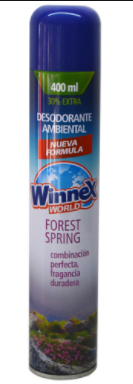 WINNEX DESODRANTE 400 ML FOREST SPRING | Comercial Everest SPA