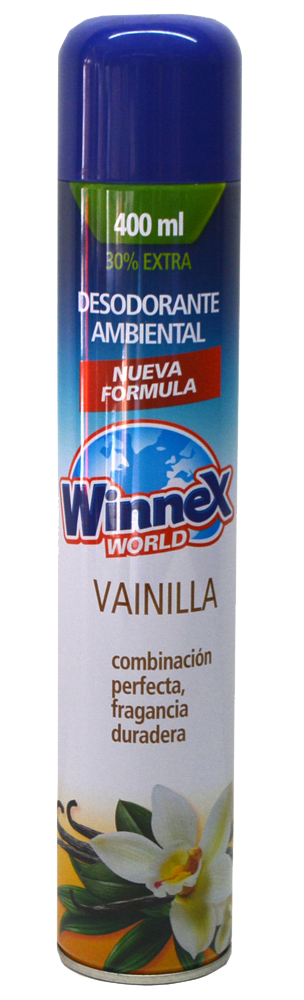 WINNEX DESODRANTE 400 ML VAINILLA | Comercial Everest SPA