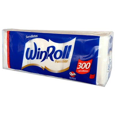 WIN ROLL SERVILLETA 300 UNID | Comercial Everest SPA
