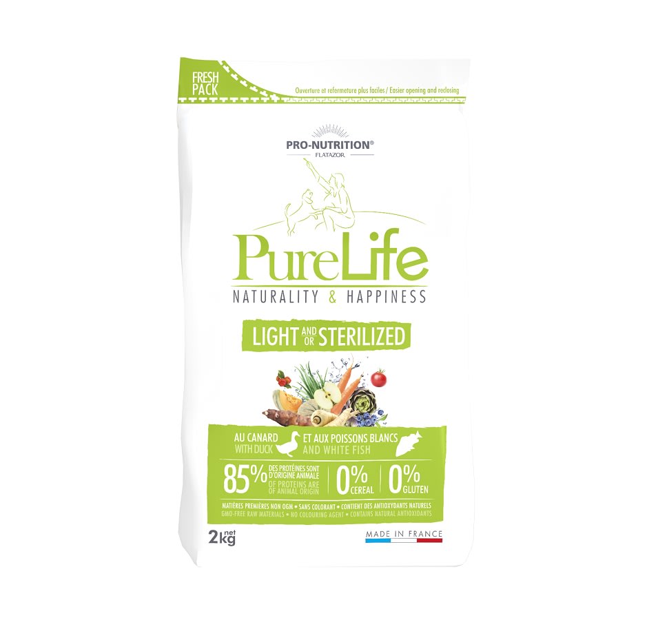 PURE LIFE LIGHT OR STERILIZED | Pet Central