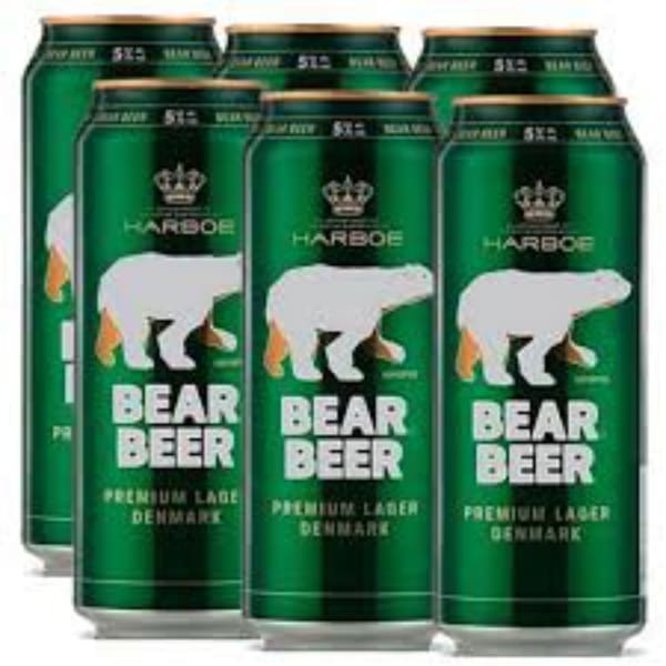Pk Bear Beer X 6 Lata 500Cc | La Previa Liquor Store