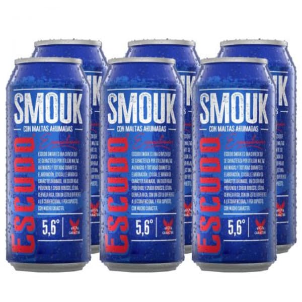 Pk Escudo Smouk 6 Lata 470Cc | La Previa Liquor Store