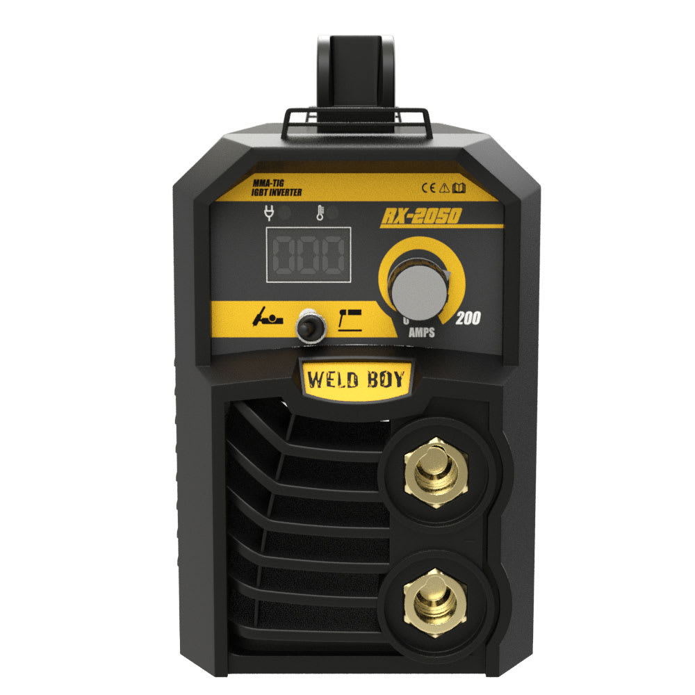 Soldadora inversora Rx-2050 200A Weld Boy + careta fotosensible | RPF