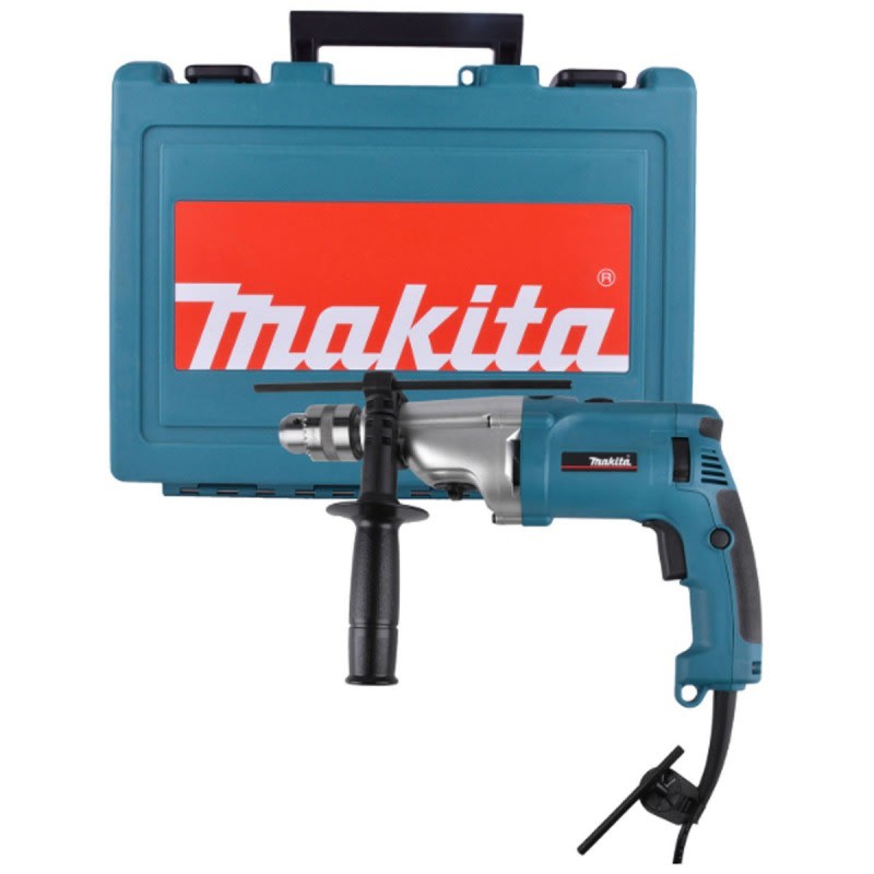 Taladro Percutor 1/2" 1010W 2 Velocidades + Maletin HP2070F Makita | RPF
