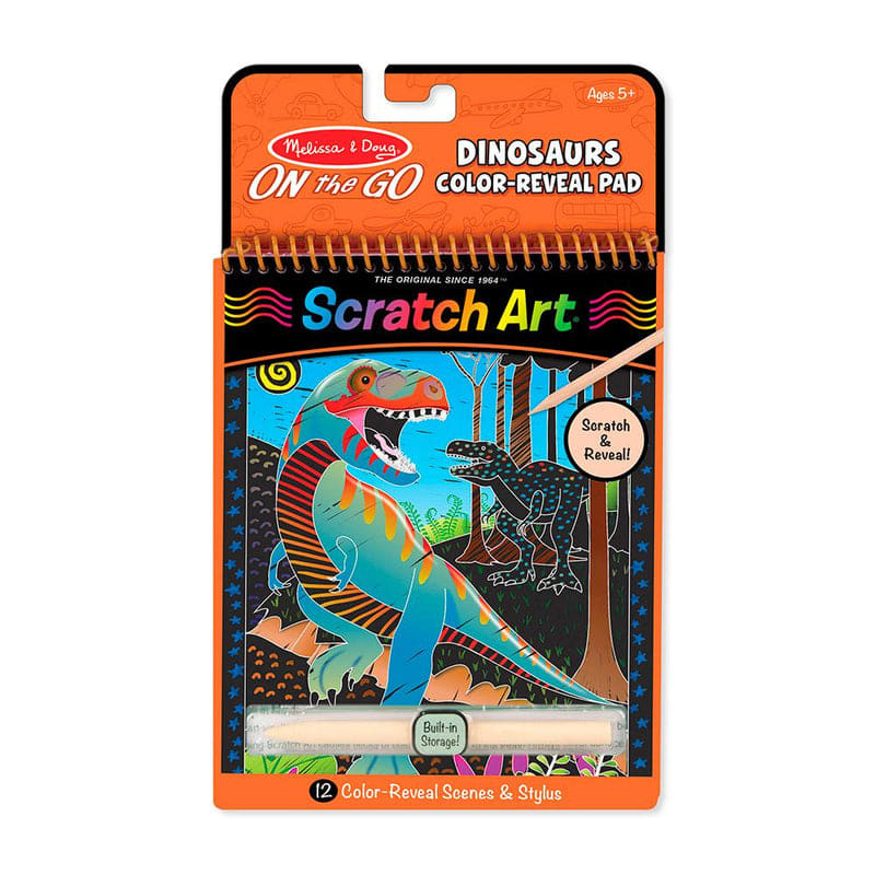 Dinosaurios- Scratch Art | My Love Store