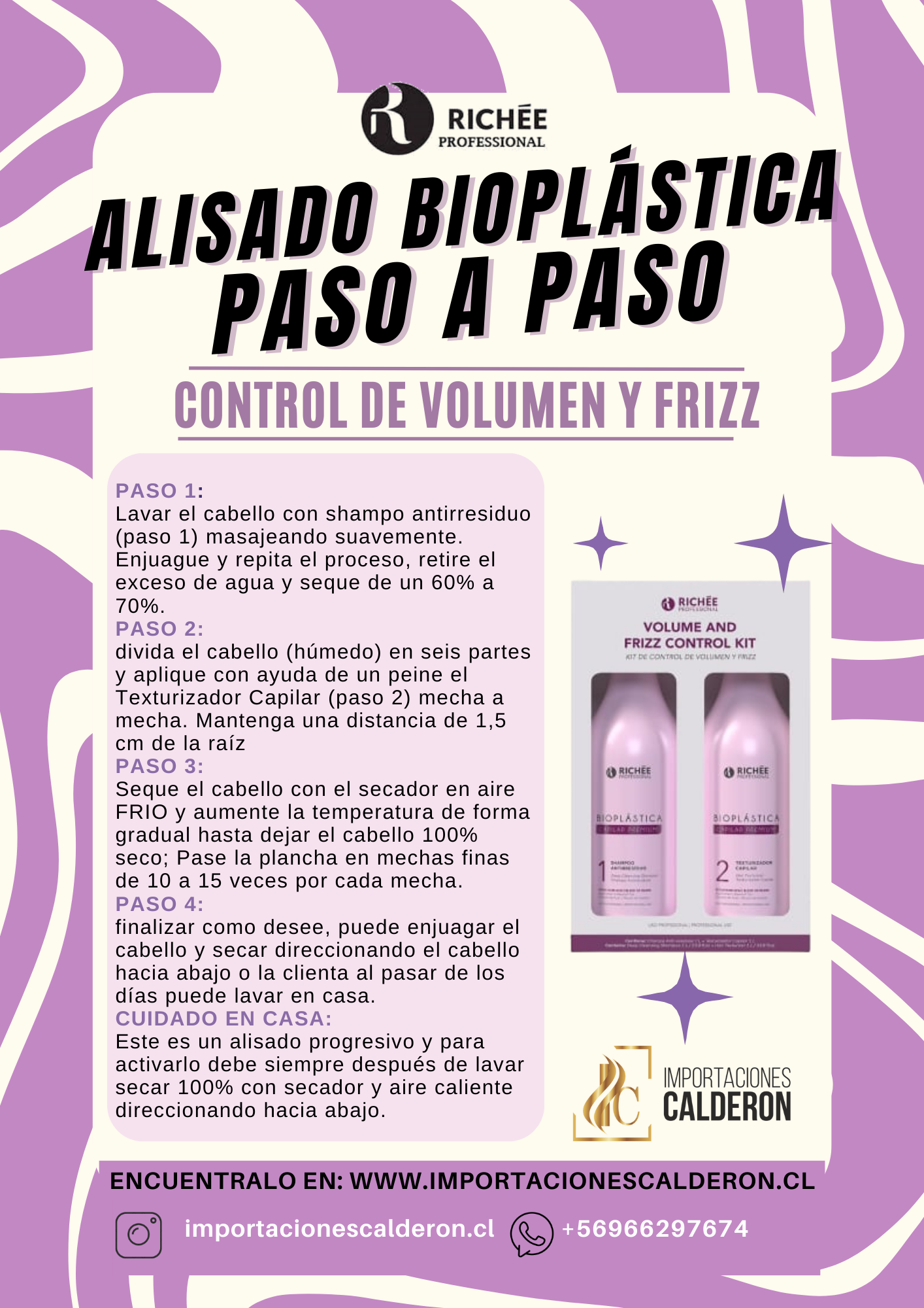 Paso a Paso | Importaciones Calderon