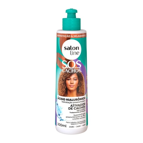 Activador de rizos Acido Hialuronico SOS 300 ml | Importaciones Calderon