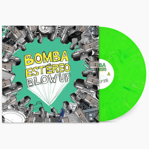 VINILO BOMBA ESTEREO Blow Up (Limited Edition, Colored Vinyl, Lime ...
