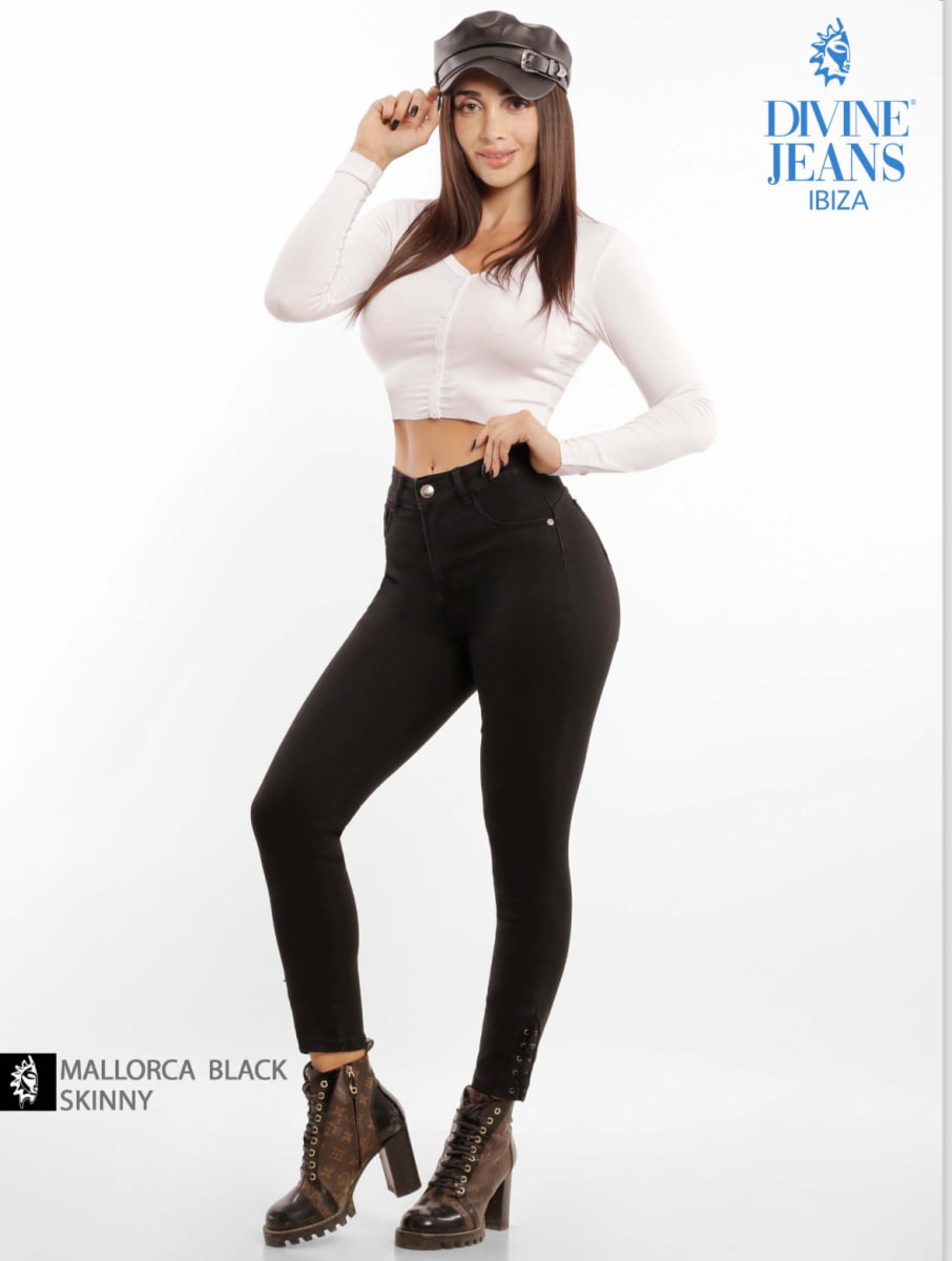 JEANS DIVINE MALLORCA BLACK | Bonita Boutique