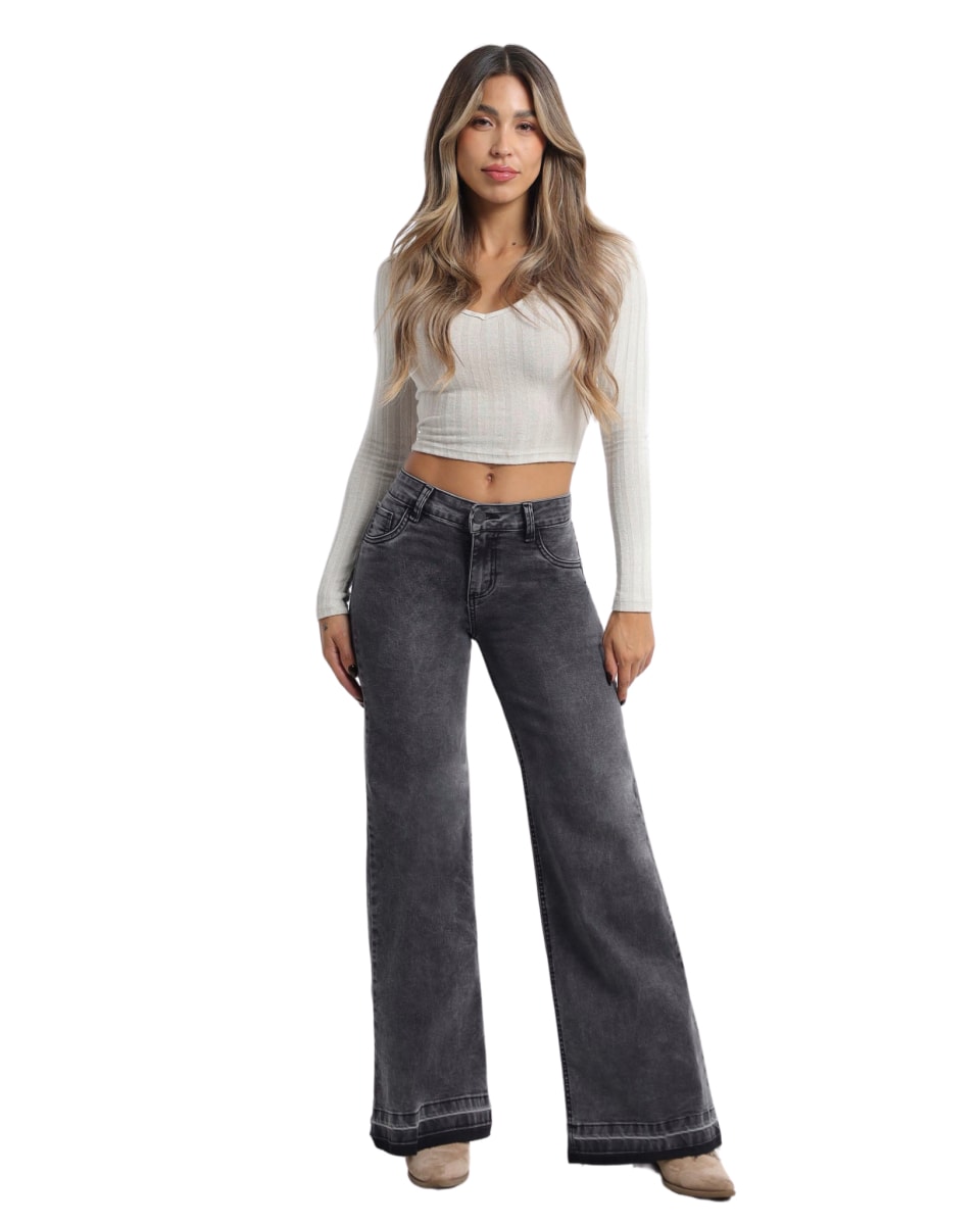 JEANS DIVINE SEVILLA GREY | Bonita Boutique