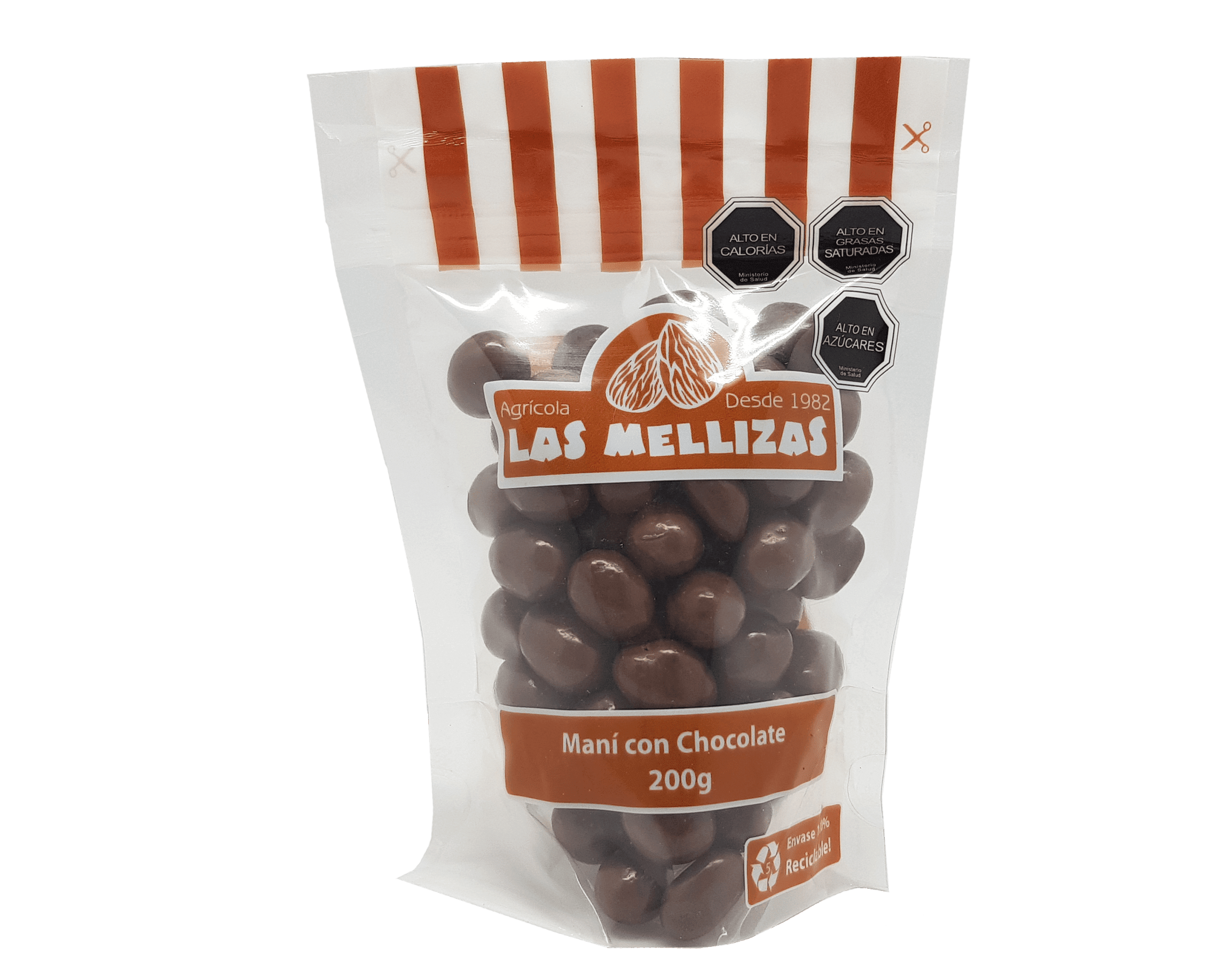 Mani Bañado en Chocolate - 200gr | Las Mellizas