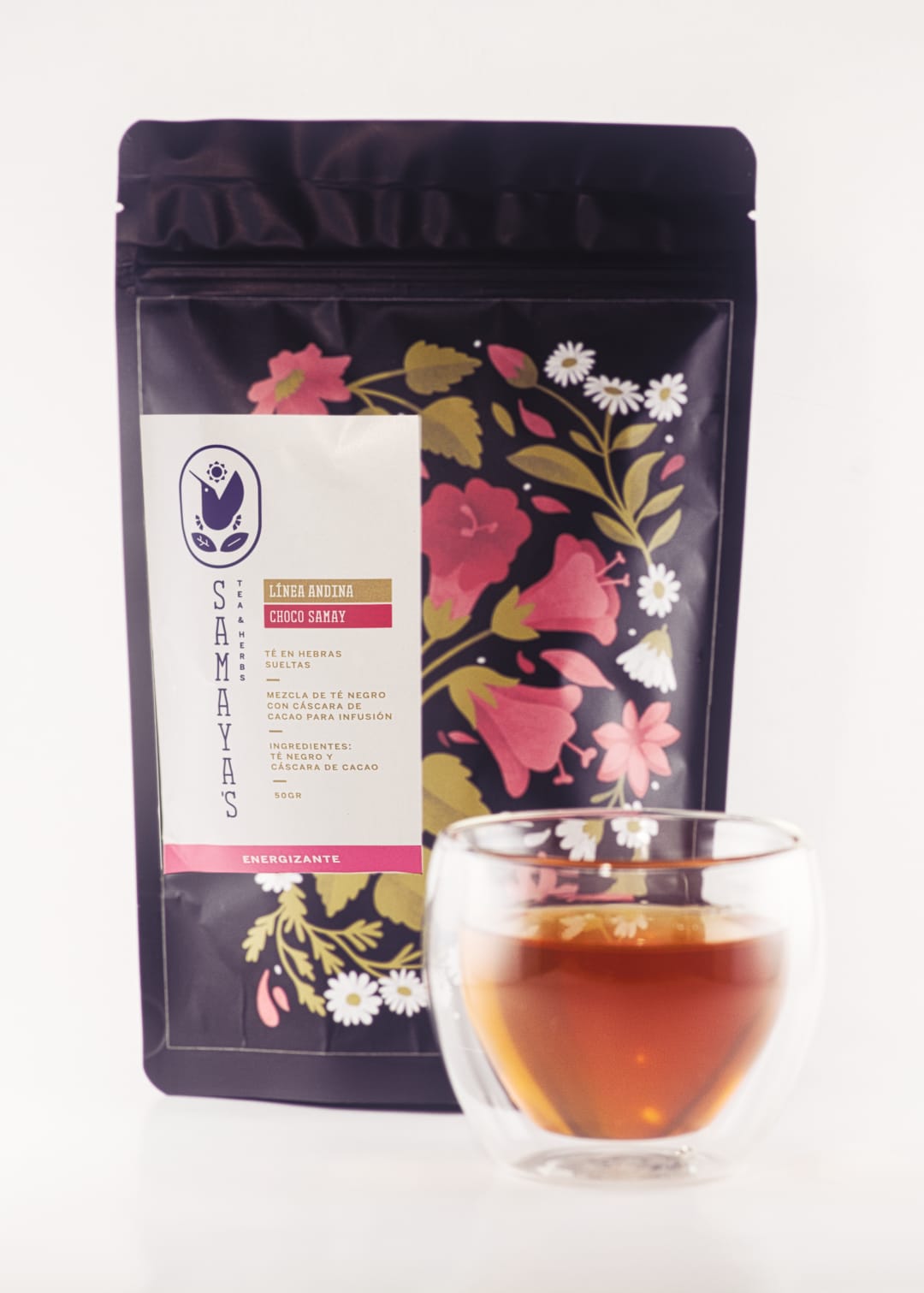 Té Energizante Choco Samay en hebras sueltas | Samayas Tea & Herbs