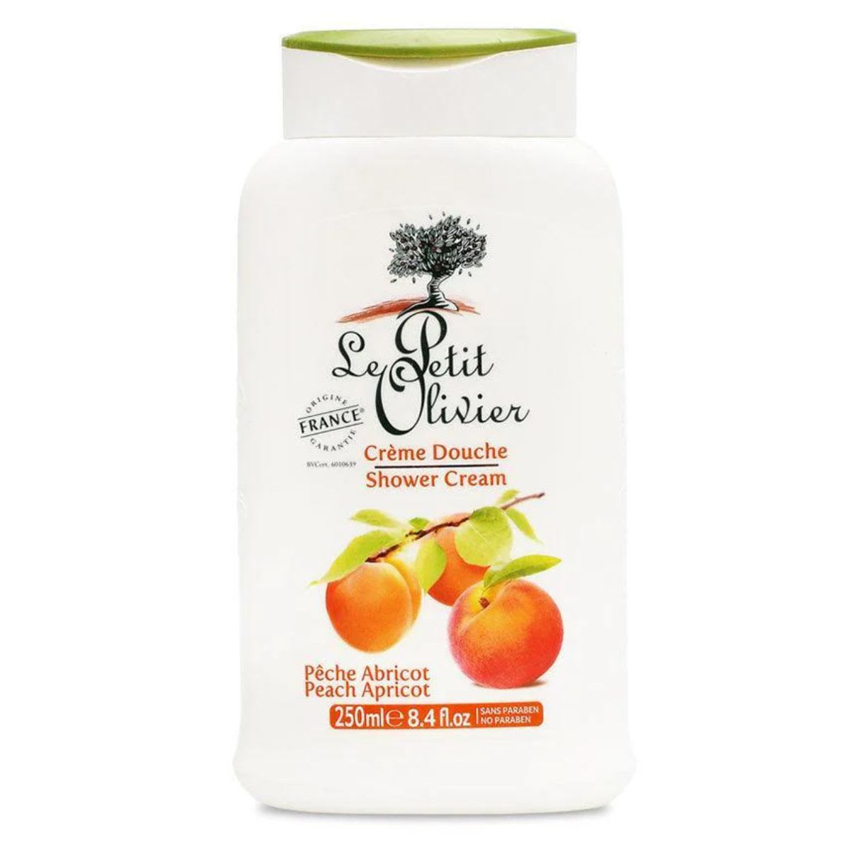 Le Petit Olivier Crema de Ducha Extra Suave Damasco 250 mL | Andina Grains